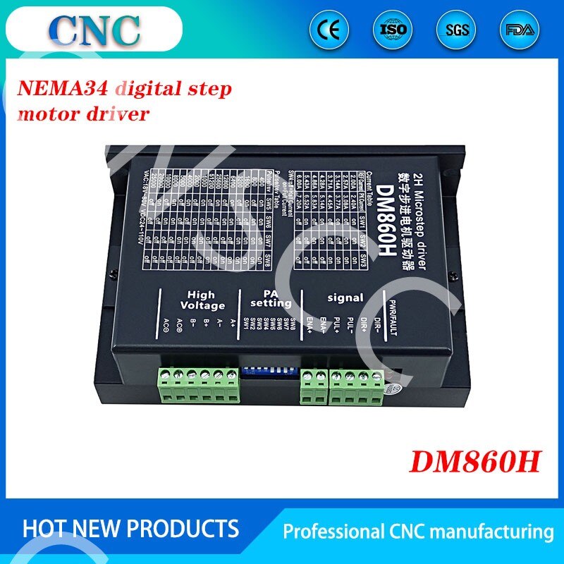 Stepper motor driver Dm860H Microstep Motor Two-ph... – Grandado