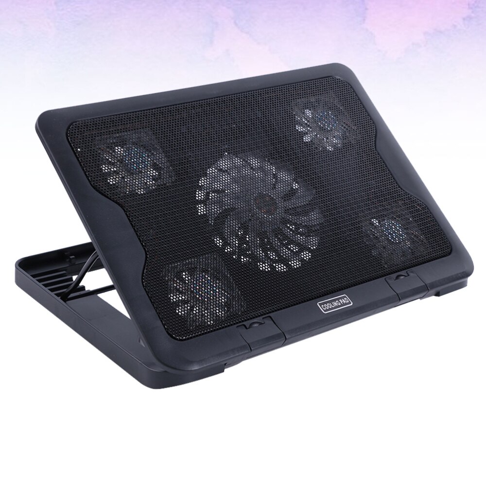 Usb Laptop Cooling Pad 5 Fans Cooler Stand Multi-A... – Vicedeal