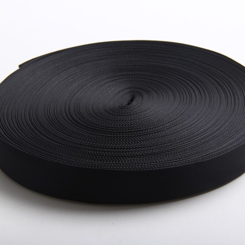 1" nylon webbing 25mm nylon tape black color 100% ... – Vicedeal