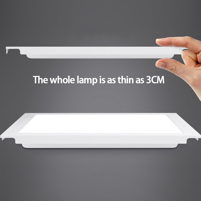 20w led panel lys 300 x 300mm firkantet lampada hø... – Grandado