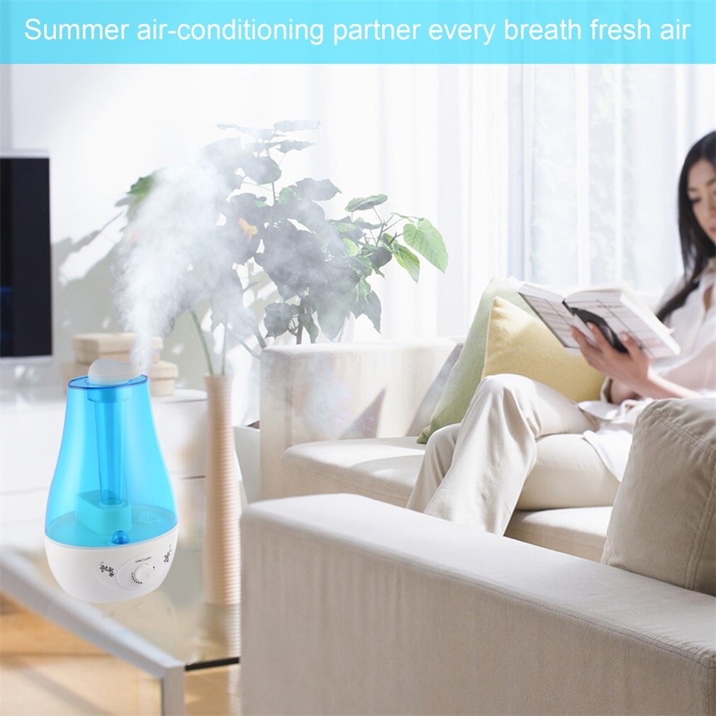 Durable Ultrasonic Cool Mist Humidifier Whisper Qu... – Grandado