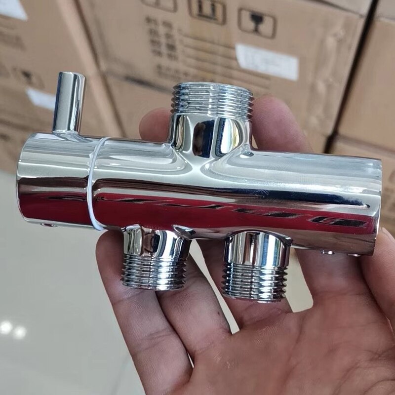 Split Style Bathroom Shower Set Diverter Water Val... – Vicedeal