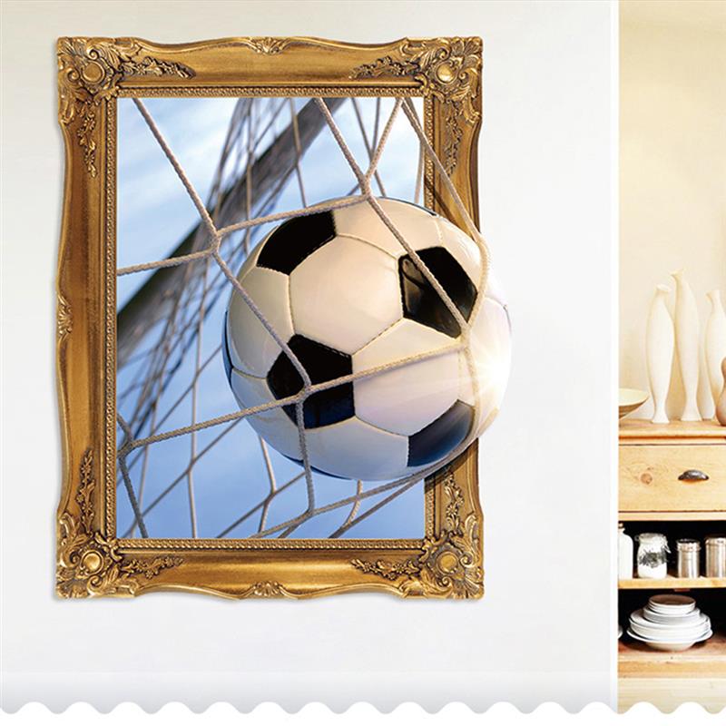 Football Wall Sticker Soccer DIY Vinyl Wall Sticke... – Grandado