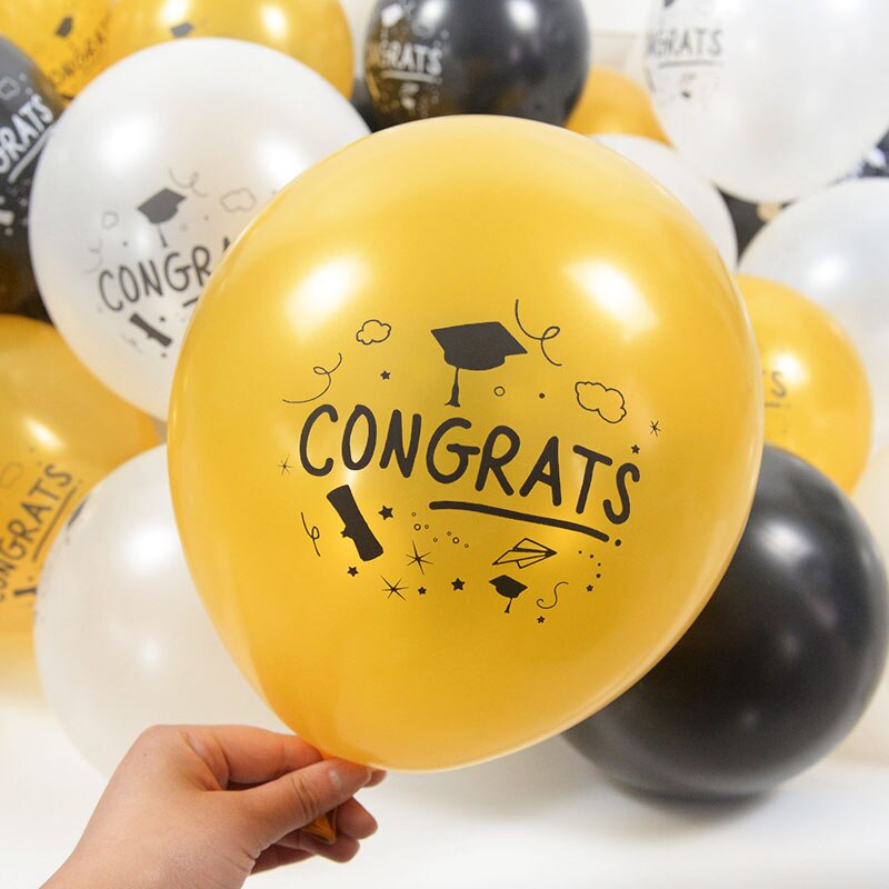 Graduation Balloons Congrats Grad Paper Garland Ba... – Vicedeal