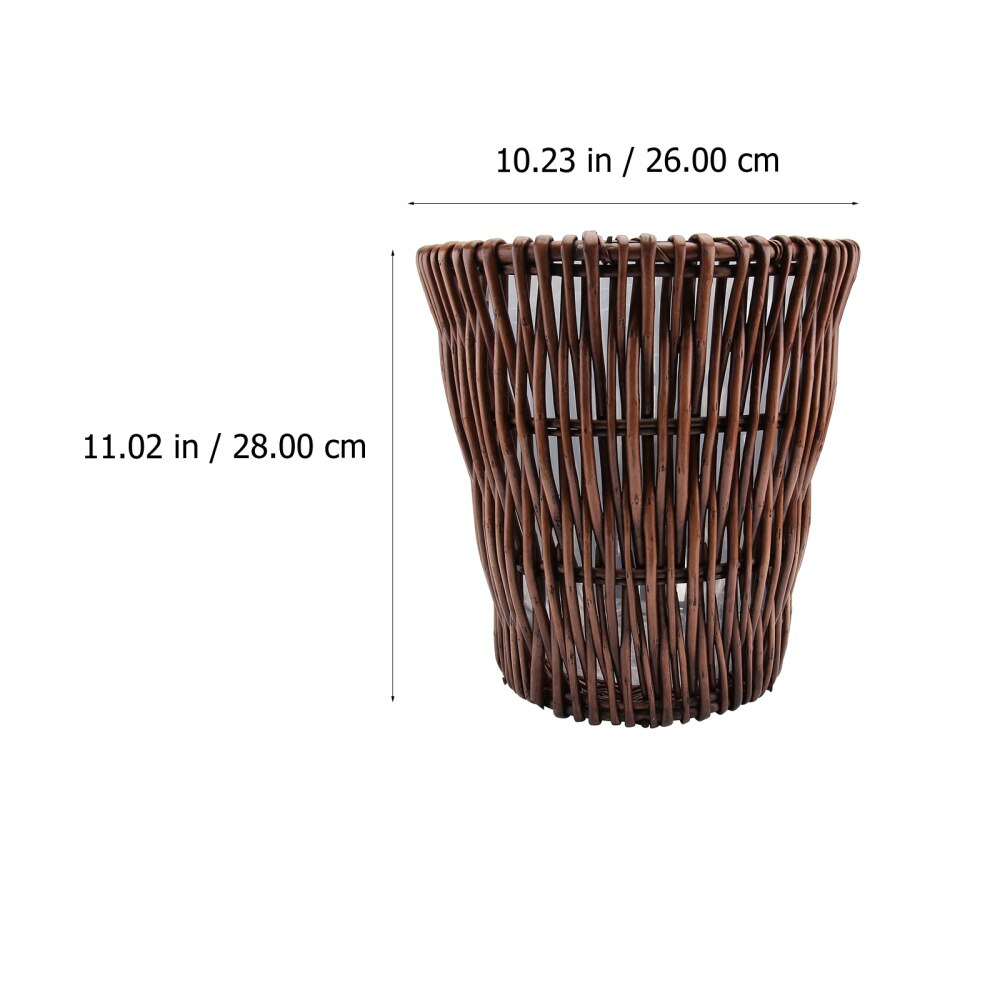 1Pc Wc Rieten Weven Vuilnisbak Opslag Mand Multifu... – Vicedeal