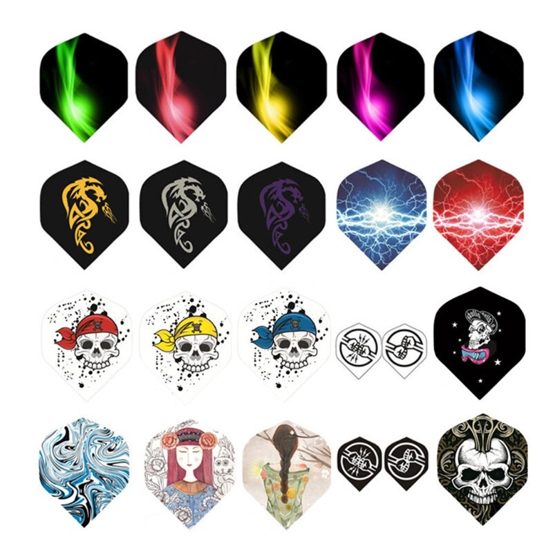 60Pcs Standard Dart Flights, Replacement Feather T... – Grandado