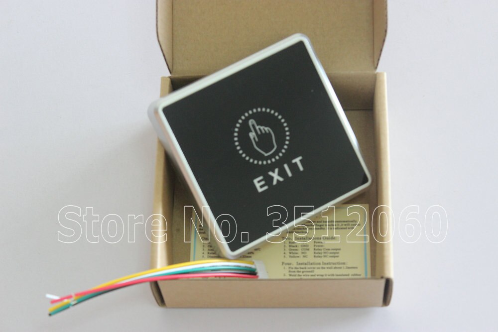 Touchable Exit button, LED Light Inbuilt Touch Rel... – Grandado