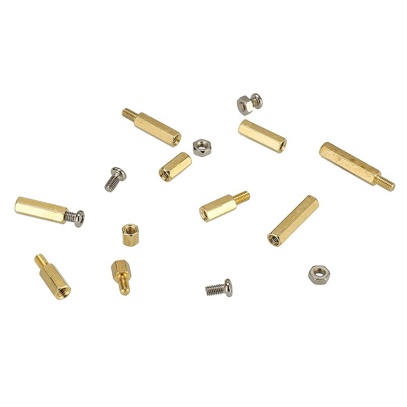 300Pcs Copper Bolts & Screws Kit Iron Nickel Plate... – Grandado