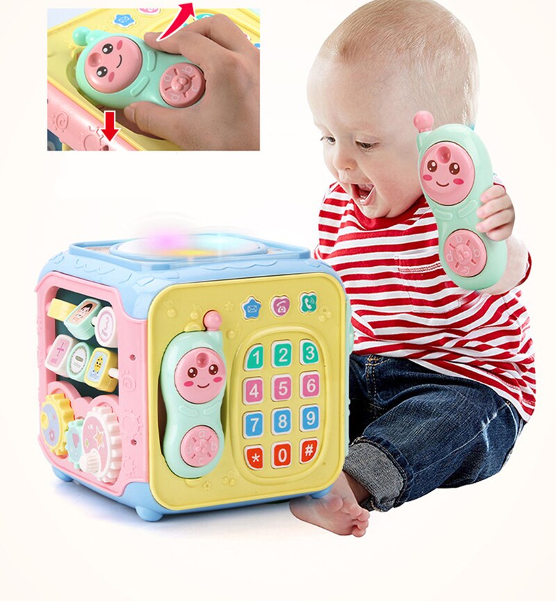 Baby Muziek Handtrommel Telefoon Kinderen Vorm Bij... – Grandado