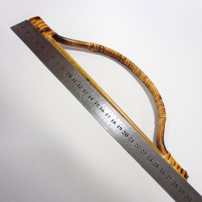 1PC D Shape Hanger Type Wood Bamboo Handle for Han... – Grandado