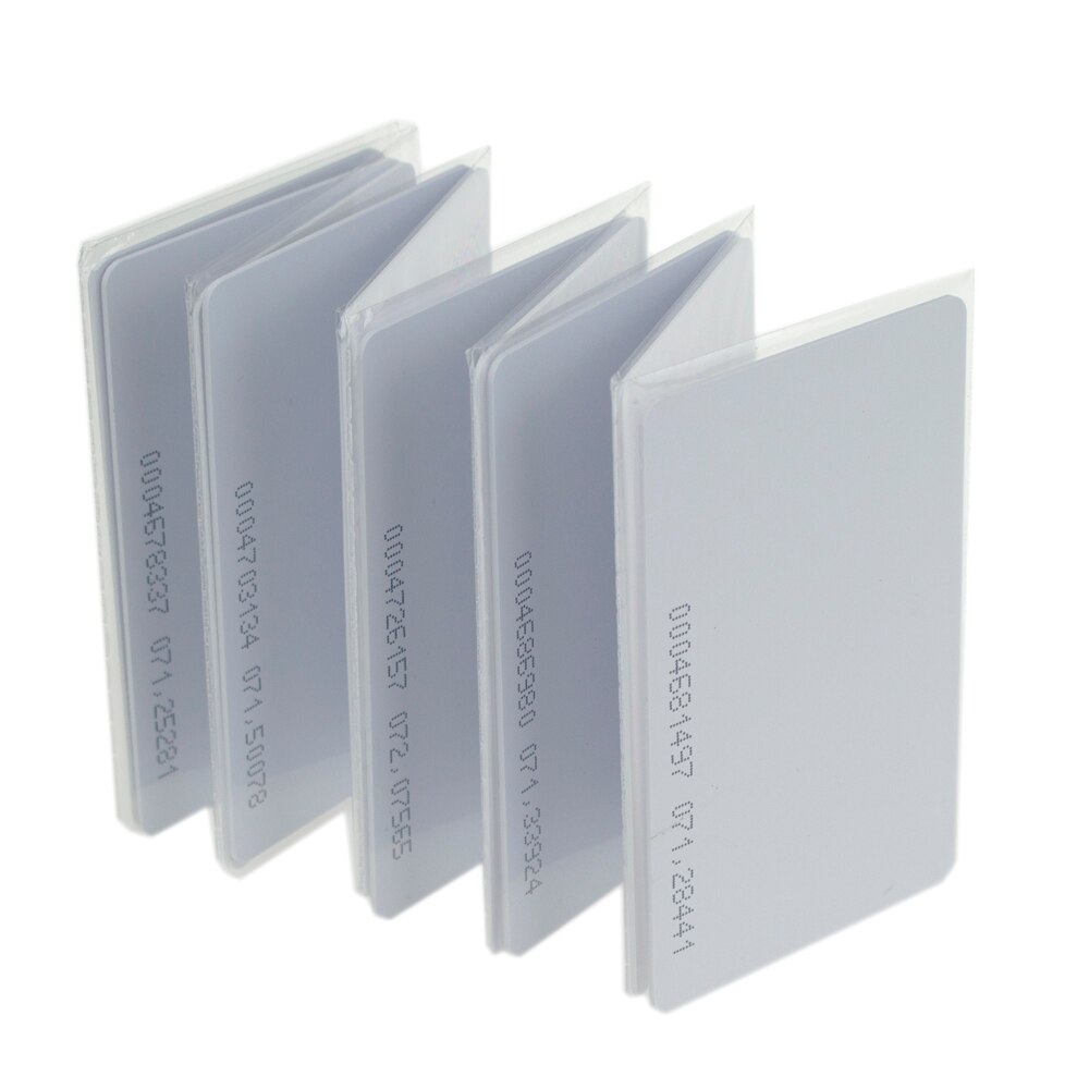 100 st/ rfid-smartkort med id-nyckelringar ,125 kh... – Grandado