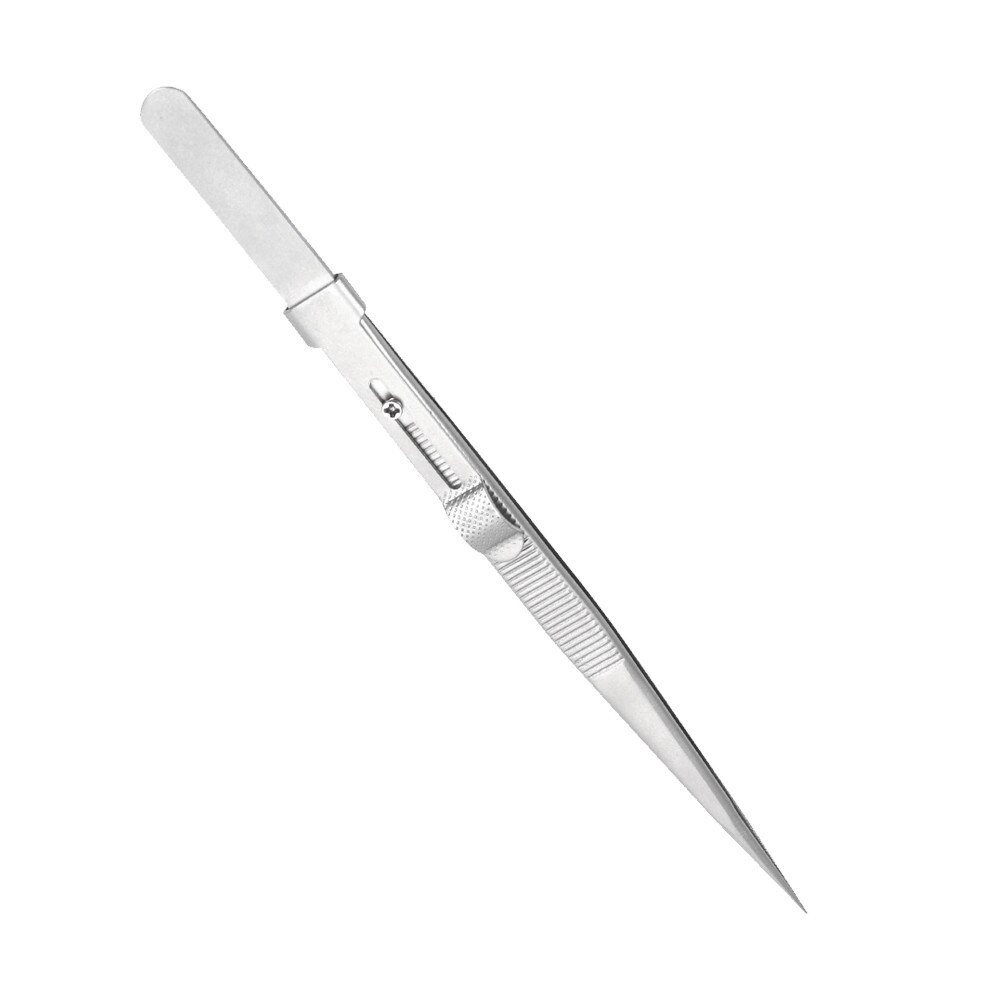 165mm Stainless Steel Tweezers Anti Static for Jew... – Vicedeal
