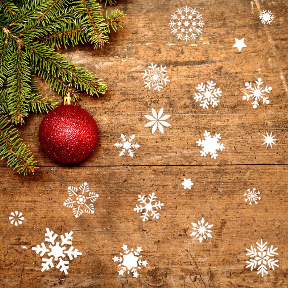 Christmas Hollow Snowflake Shape DIY Stencil Wall ... – Vicedeal