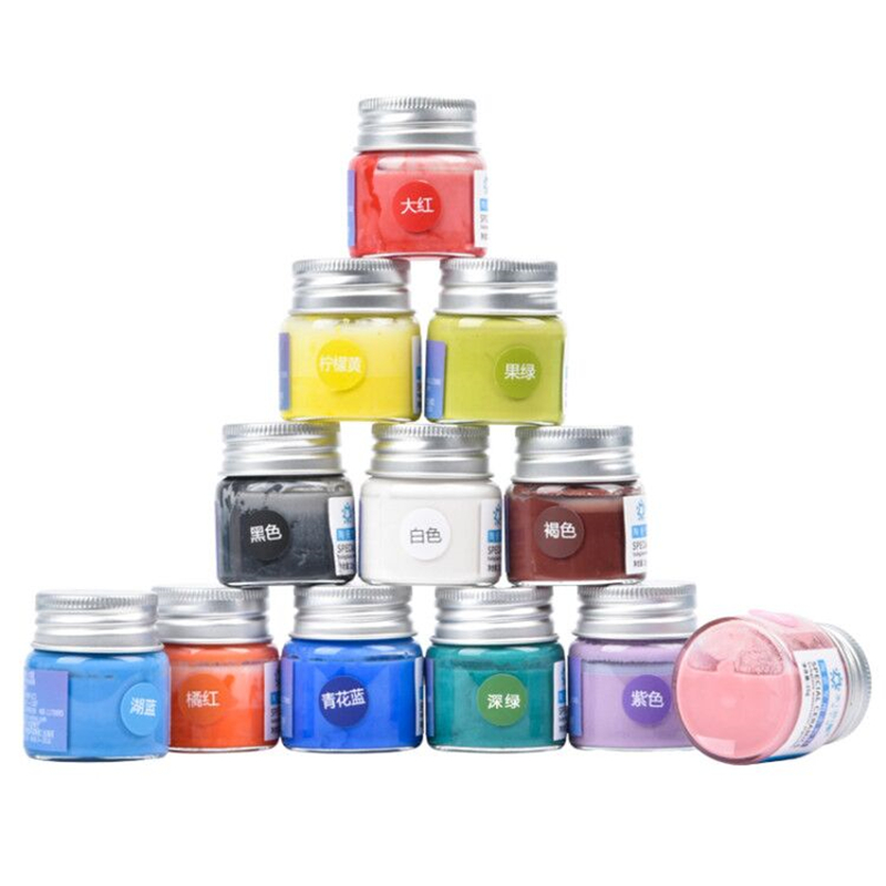 12 Color Set Pottery Art Painting Pigment Ceramic ... – Vicedeal