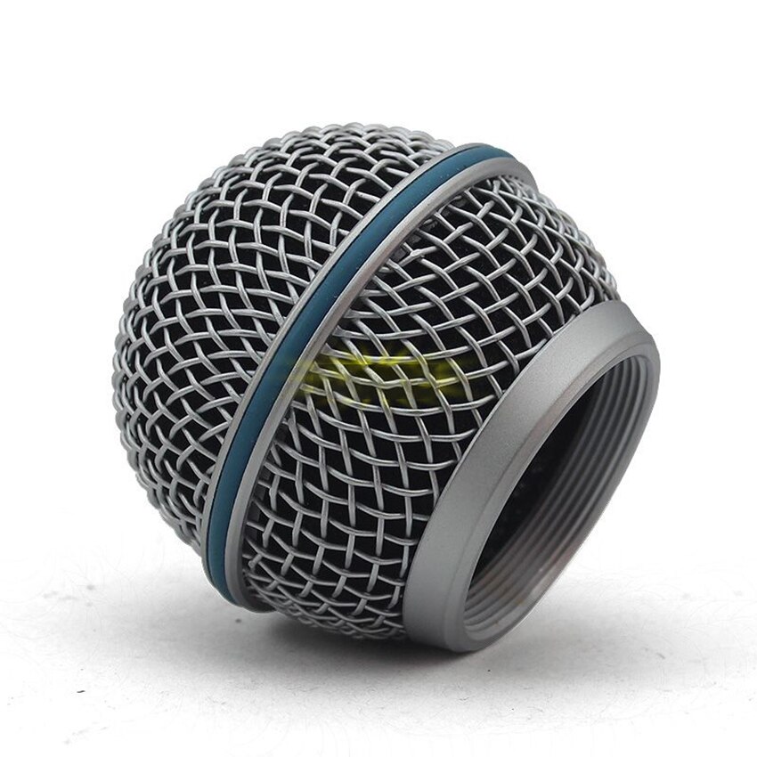 Utbyte av blått stålnätmikrofongallerhuvud mikrofo... – Vicedeal