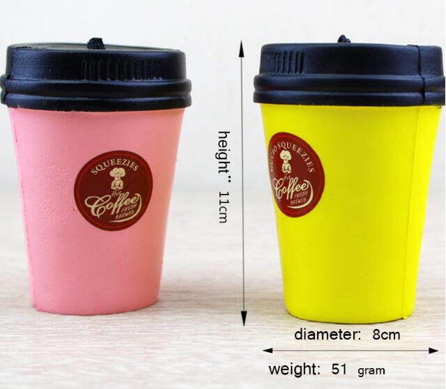 Kawaii Squishies Coffee Cup Scented Squishy Slow R... – Grandado