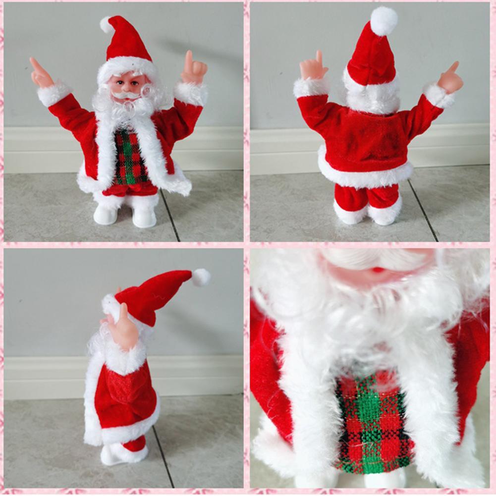Portable Electric Dancing Santa Claus Plush Doll W... – Grandado