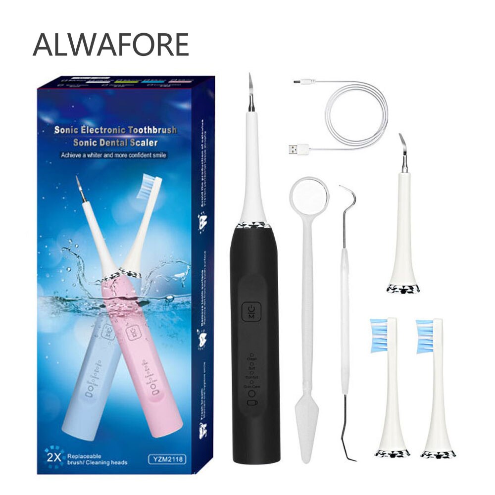 Household Ultrasonic Calculus Remover Dental Scali... – Vicedeal