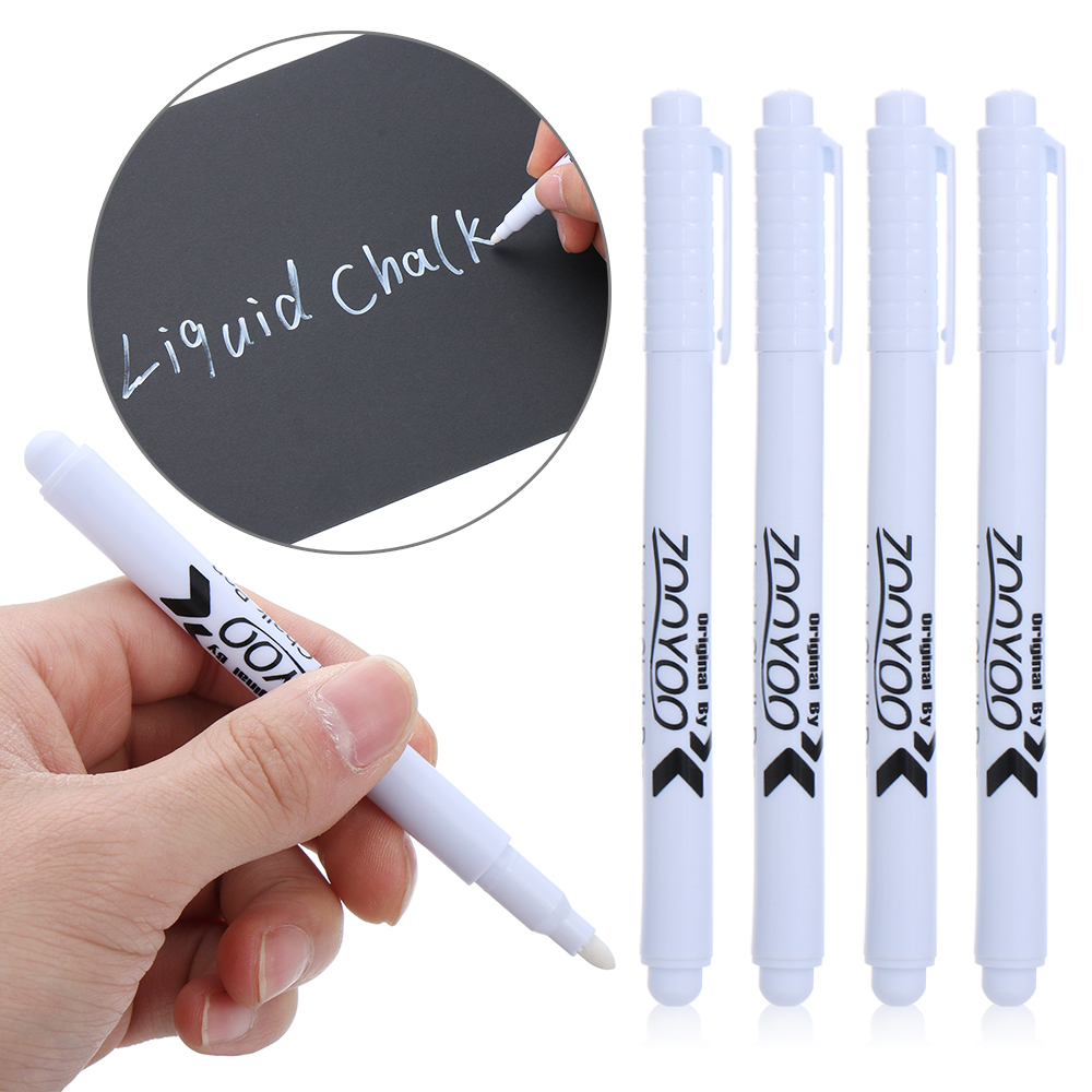 1 Pcs White Liquid Chalk Blackboard Metal Plastics... – Grandado