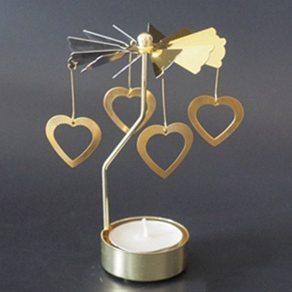 In Stock Spinning Rotary Metal Carousel Tea Light ... – Vicedeal