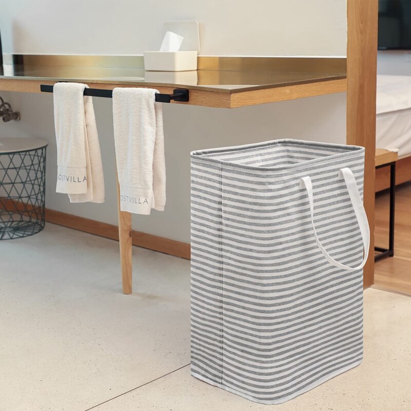 Laundry Baskets, Freestanding Laundry Hamper With ... – Vicedeal