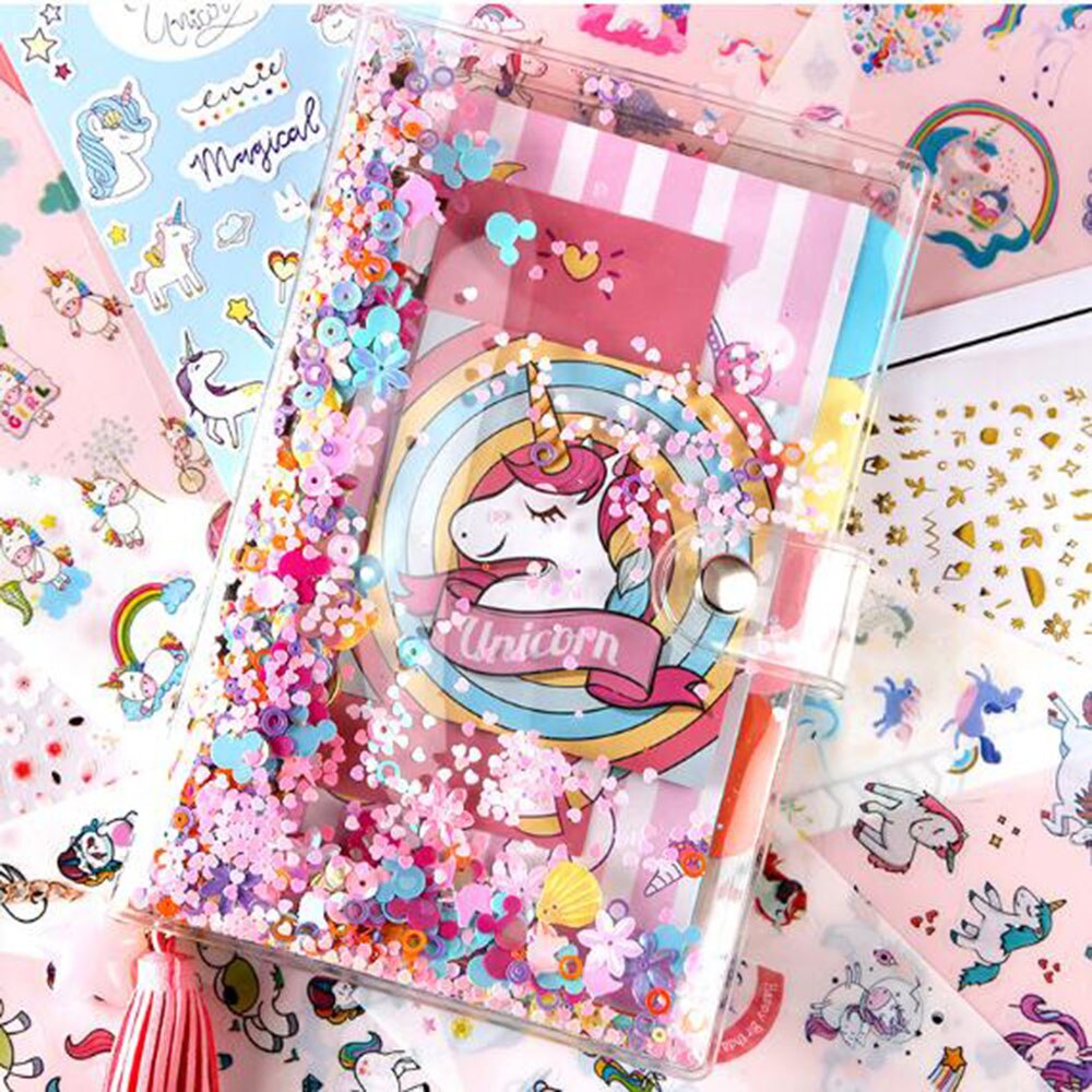 A5 A6 Ring Loose Leaf Binder Clear Plastic Pocket ... – Grandado