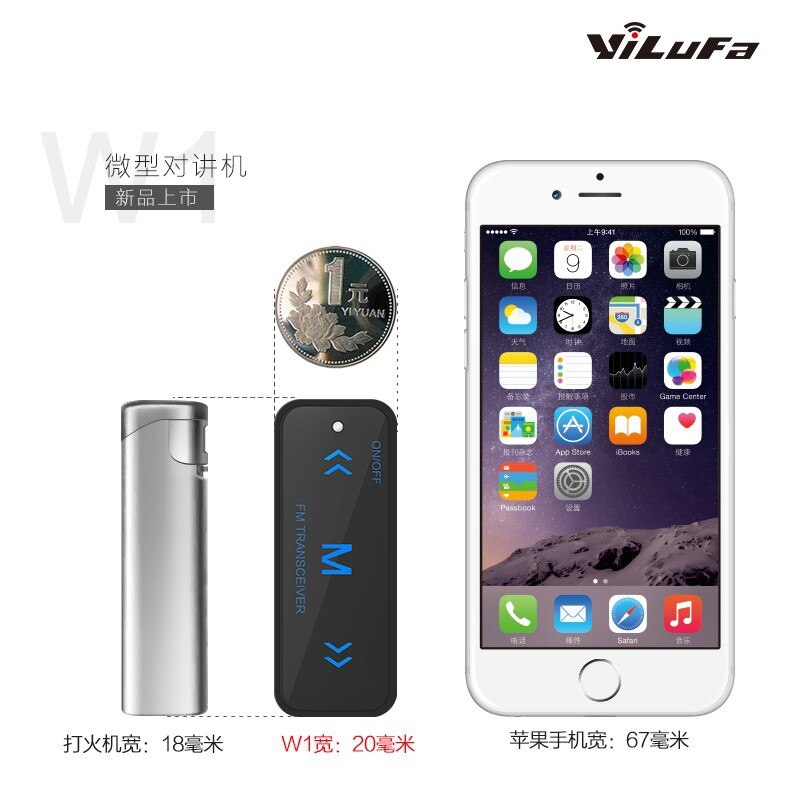 Mini Walkie Talkie 0,5 W UHF 400-470Mhz PMR Ham Ra... – Grandado