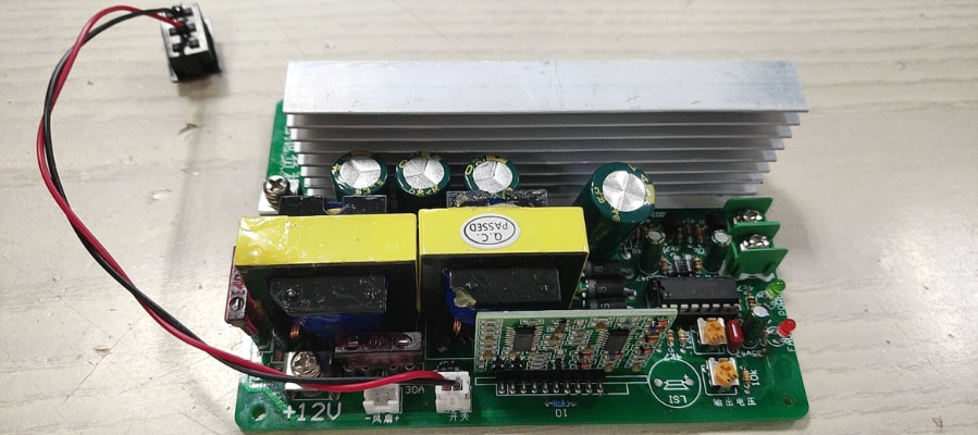 DC-AC boost board of modified wave 600 W 12 V to 2... – Grandado
