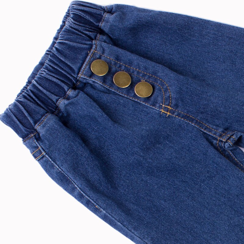 Baby Flare Jeans Nice Dark Blue European Style Den... – Grandado