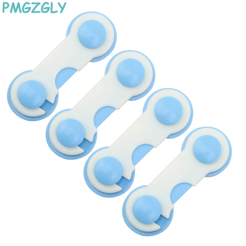 4 stk skabslåse børn skuffeskab køleskab dør skriv... – Grandado