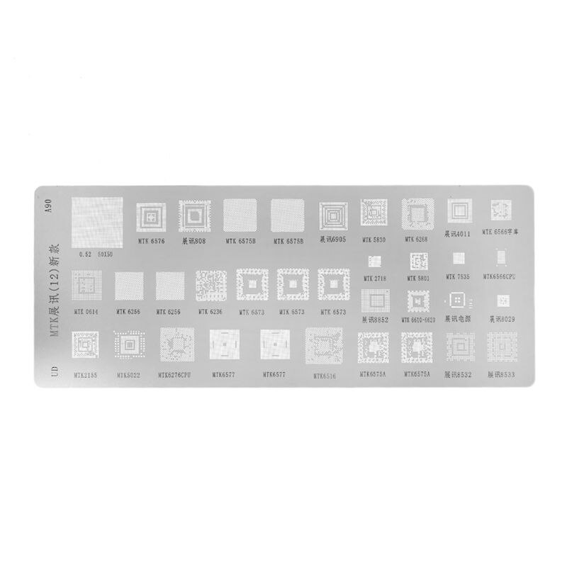3pcs Universal BGA Reballing Stencils Kit For MTK ... – Grandado