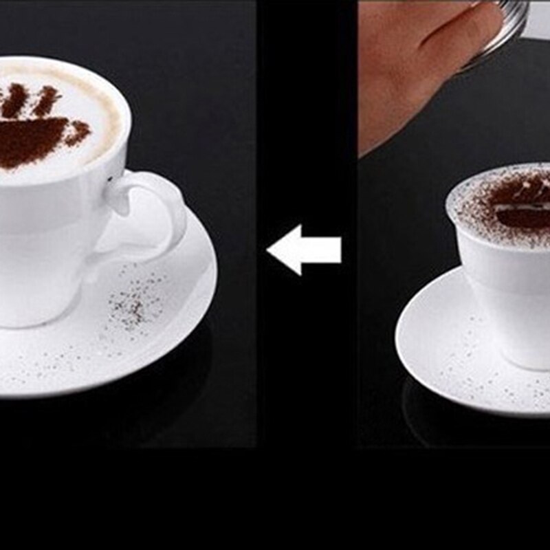 16 Pcs/ Set Coffee Drawing Mold Printing Model Spr... – Grandado