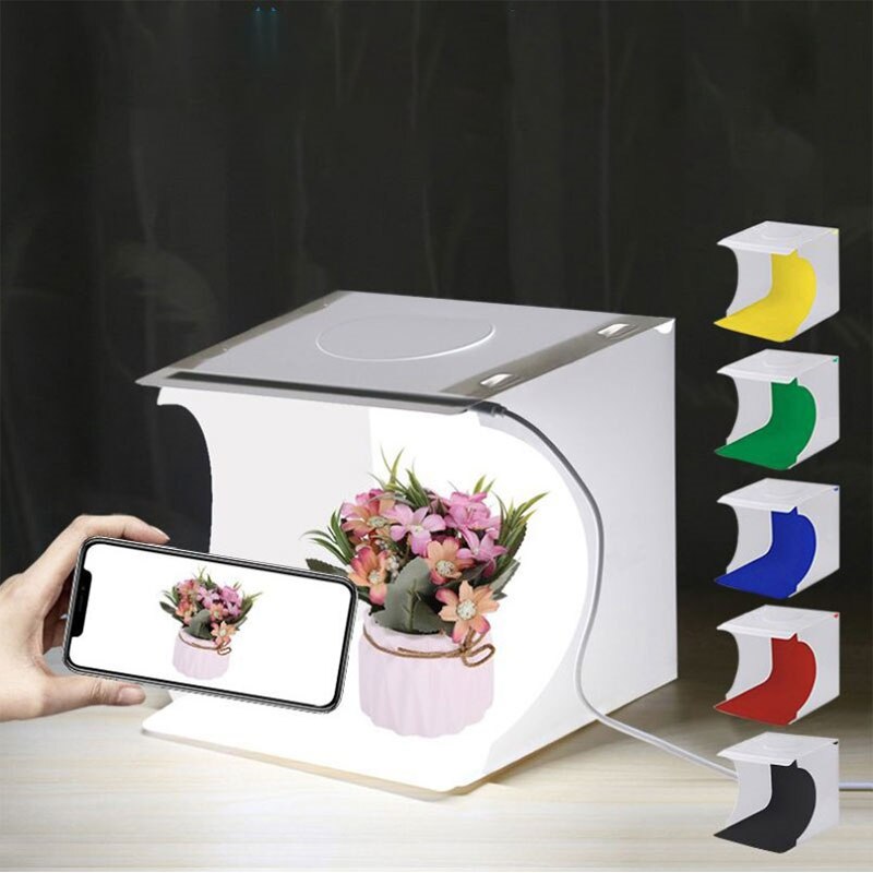 PULUZ 2LED Lightbox Light box Mini Photo Studio Bo... – Grandado
