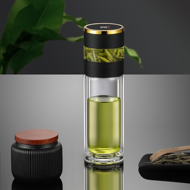 Package 350ml Intelligent Glass Vacuum Flasks Tea ... – Grandado