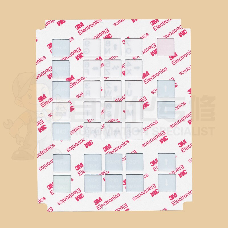 A98L-0001-0518#M02 CNC HMI Membrane Keypad buttons... – Grandado