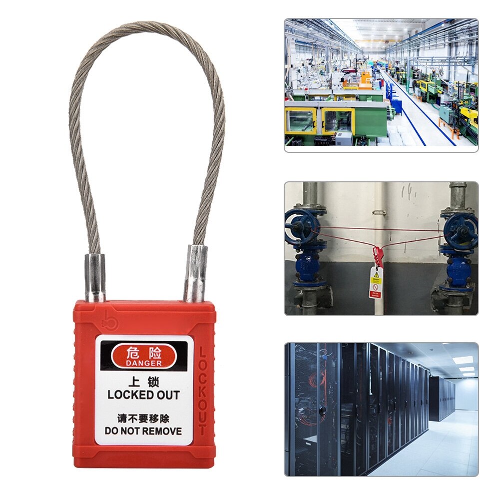 Engineering Safety Padlock Rope Long Beam Lockout ... – Vicedeal