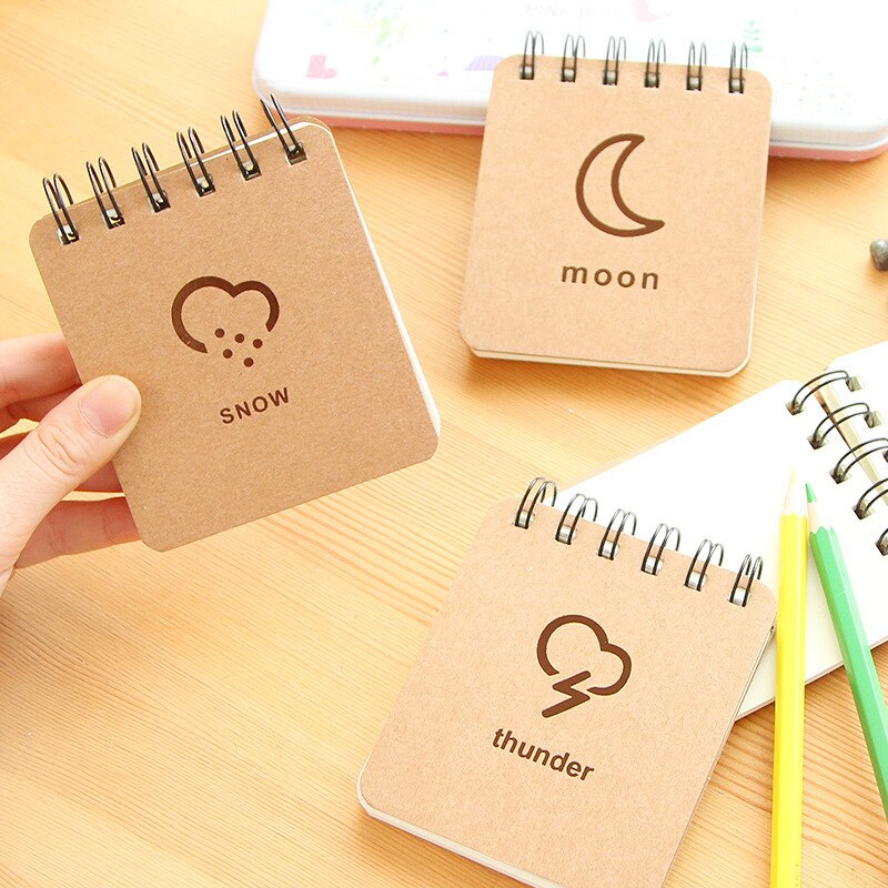 1pcs Weather Notepad Mini Coil Pocket Book Portabl... – Vicedeal