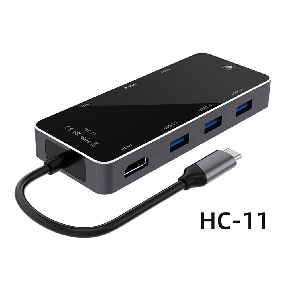 9in1 USB Type C Hub Adapter For Samsung LG Google ... – Vicedeal