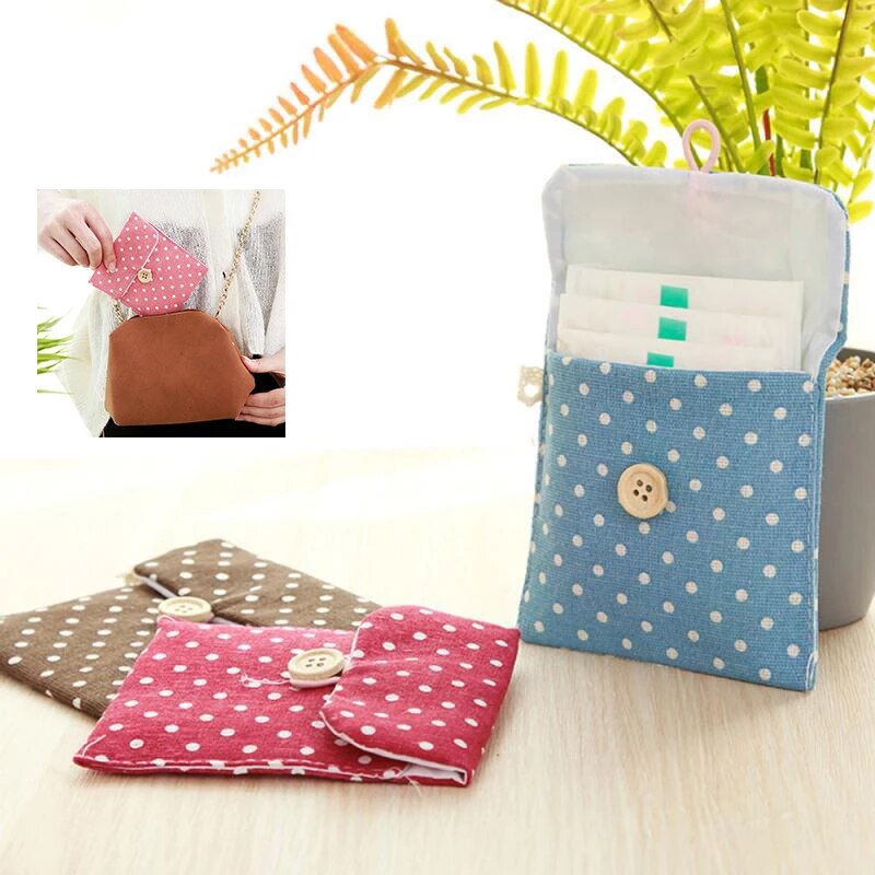 Women Mini Sanitary Towel Bag Storage Female Hygie... – Grandado