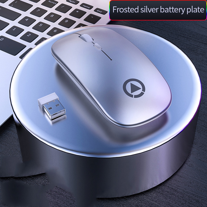 Bluetooth Mouse Silent Mause Rechargeable 2.4G Wir... – Vicedeal