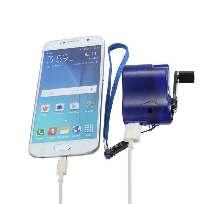 Usb Emergency Hand Zwengelen Dynamo Voor Universel... – Grandado