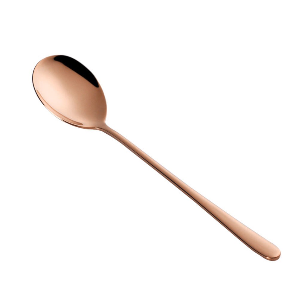 Koreaanse Lepel Lange Steel Lepel Roestvrij Stalen... – Vicedeal