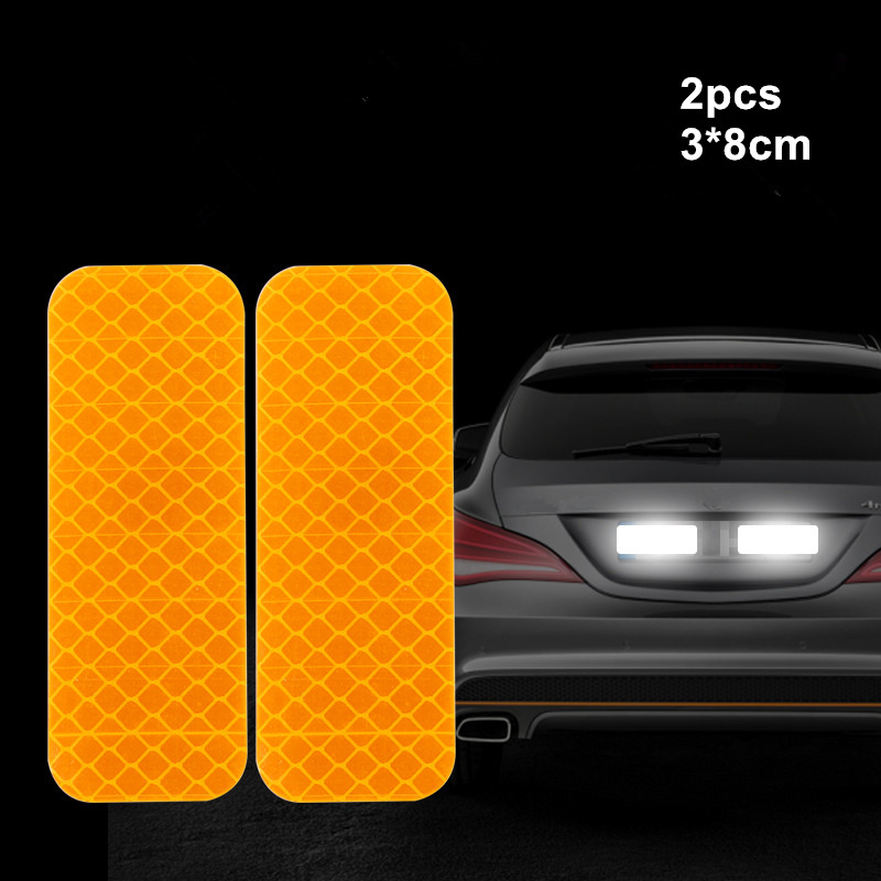 2 stuks Auto Deur Reflecterende Sticker Waarschuwi... – Grandado