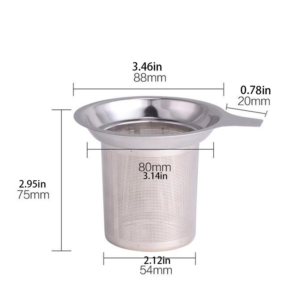 304 Roestvrij Staal Thee Drain Rvs Thee Compartime... – Grandado