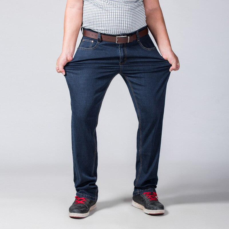 Autumn Winter Jeans Loose Straight Pants Full Leng... – Grandado