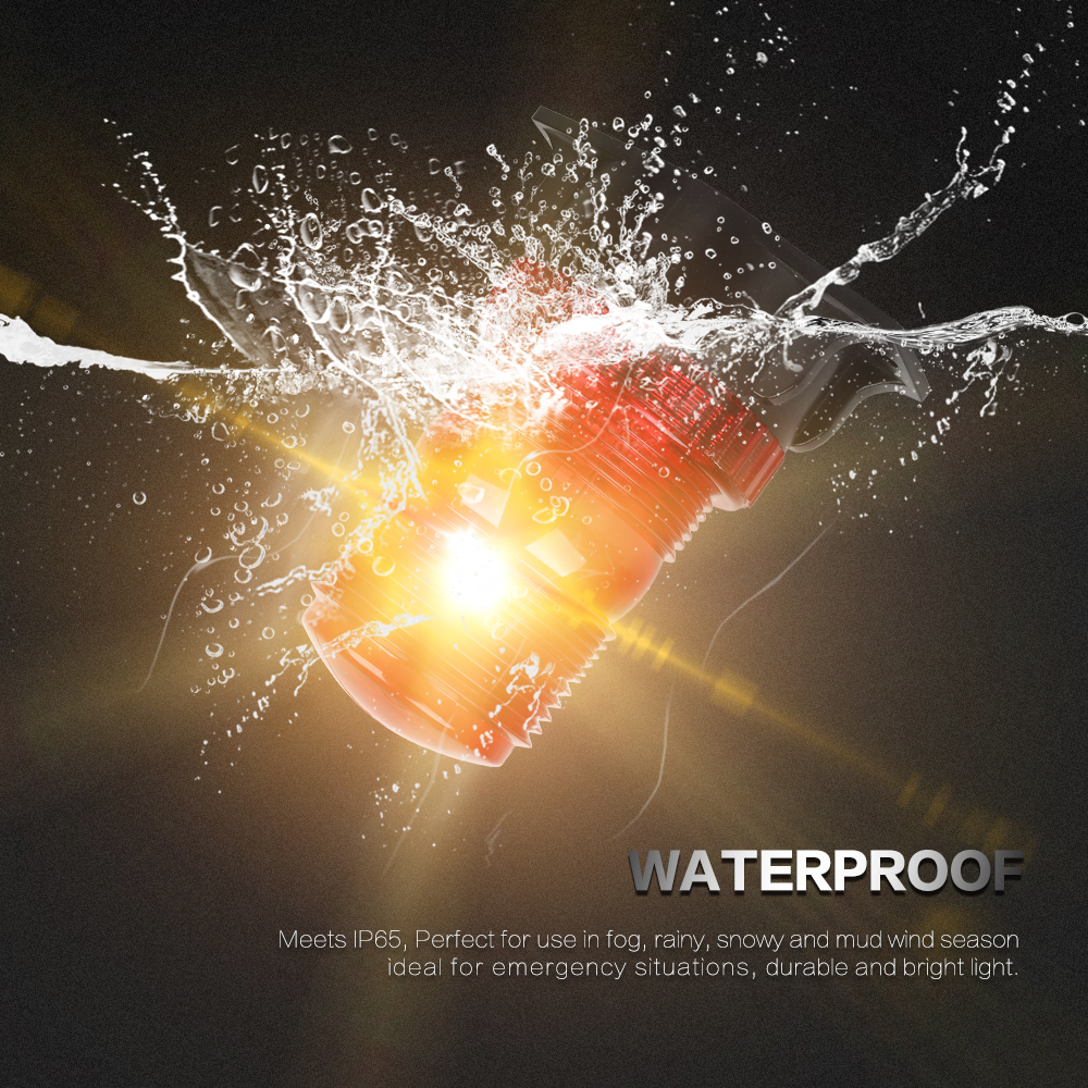 Bogrand 12-24V Red Fire LED Beacon Emergency Warni... – Grandado