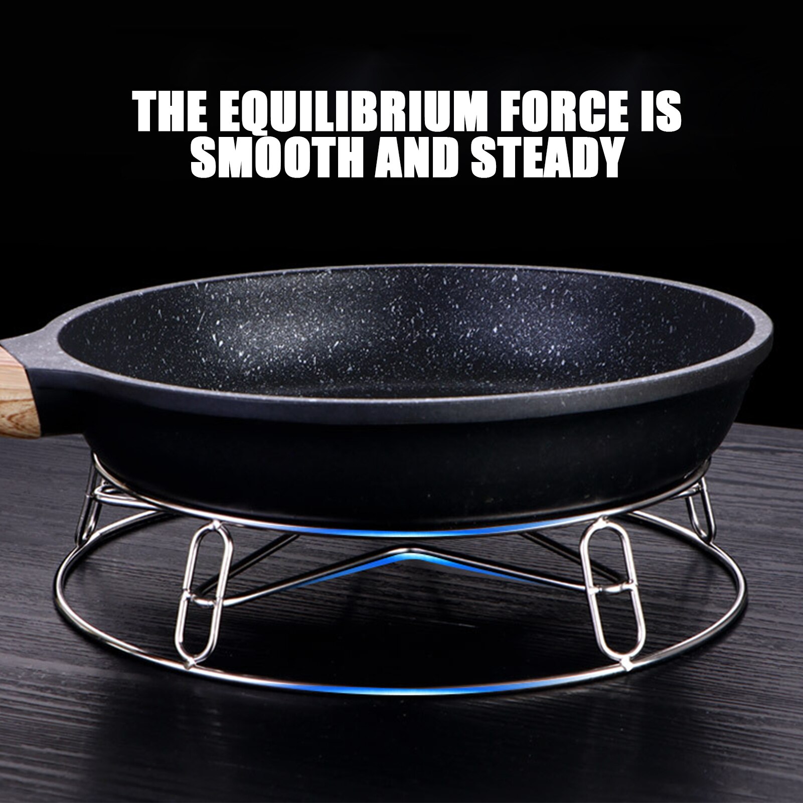 Pot Pan Cooking Stand Heavy Duty Round Durable Sta... – Grandado