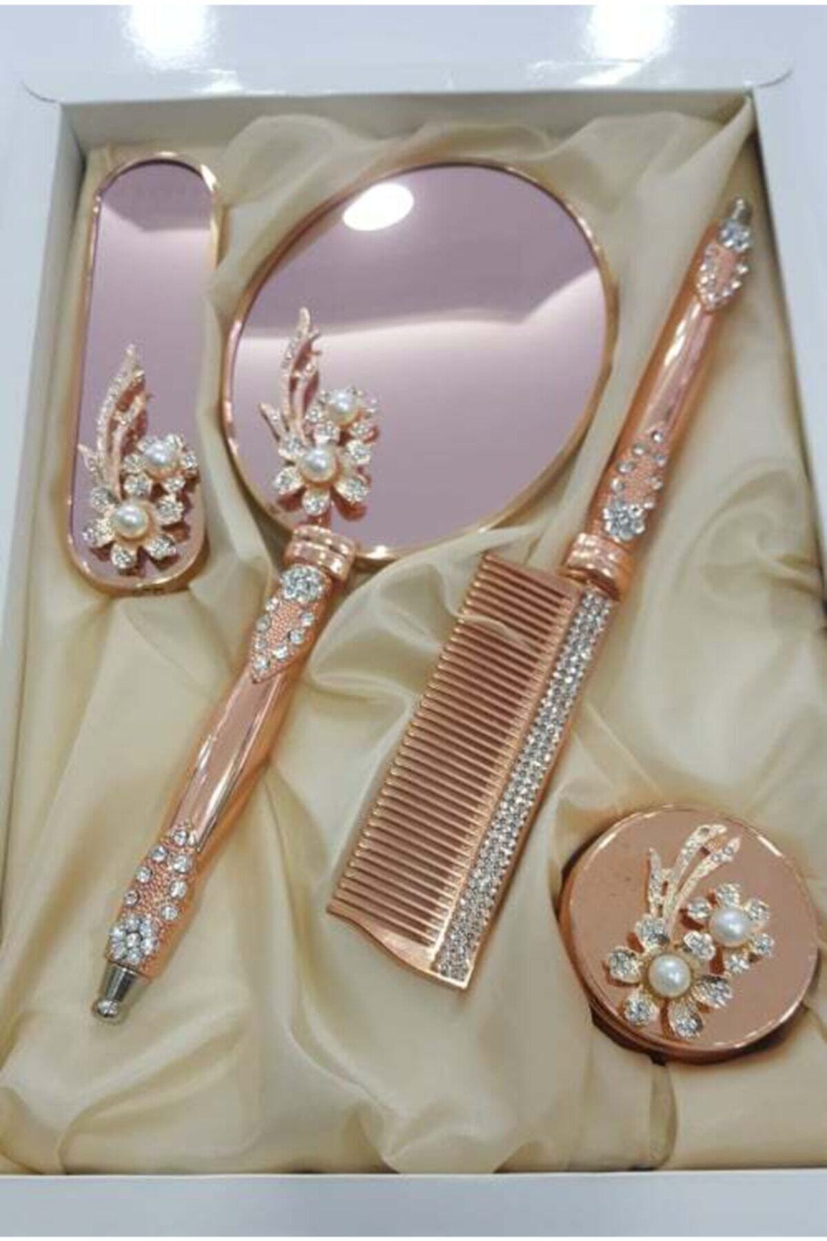 4 piece Mirror Comb Set – Grandado