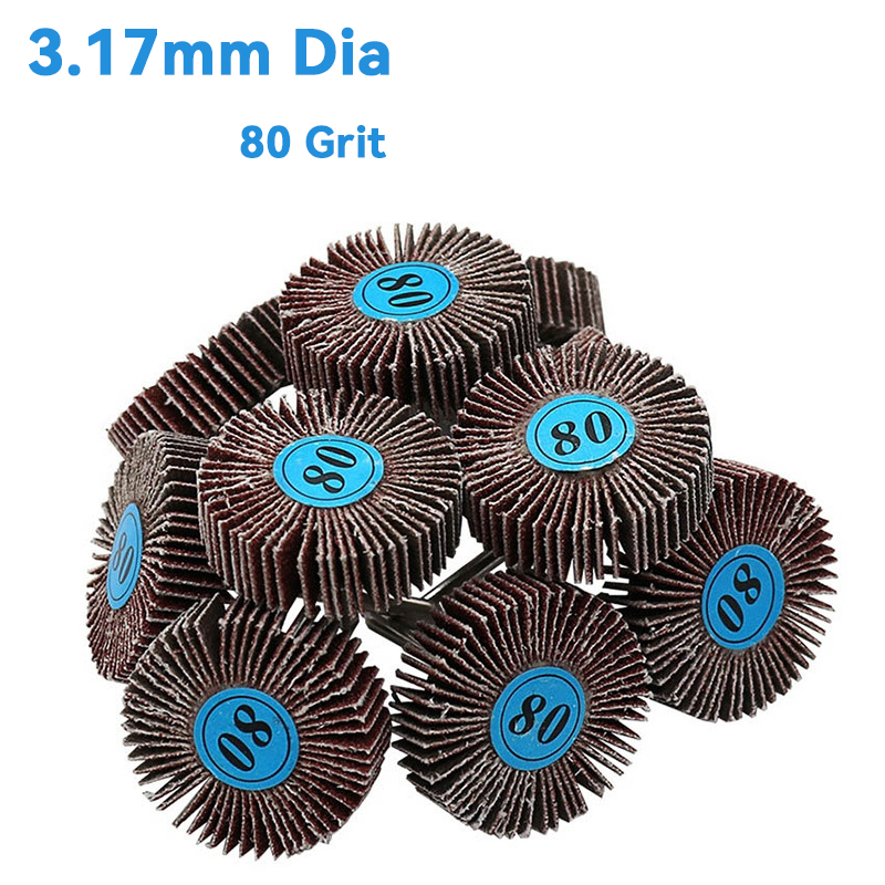 Sanding Grinding Sandpaper 80 Grit Flap Discs 3.0m... – Grandado