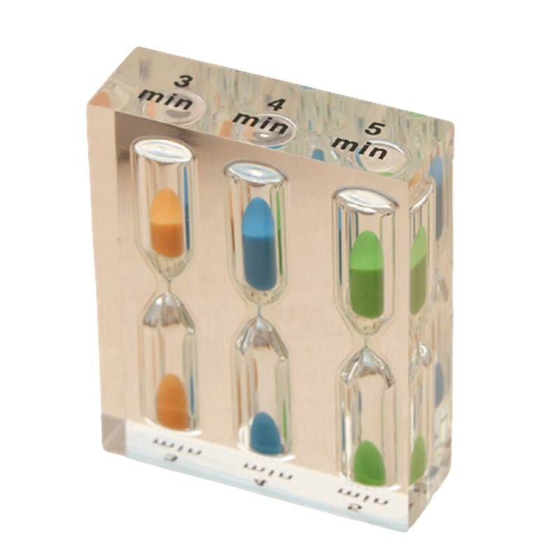 SKTN Acrylic Hourglass Timer 1/2/3 Minutes 3/4/5 M... – Vicedeal
